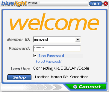 BlueLight Internet Support - No Network Connection Established- Value ...